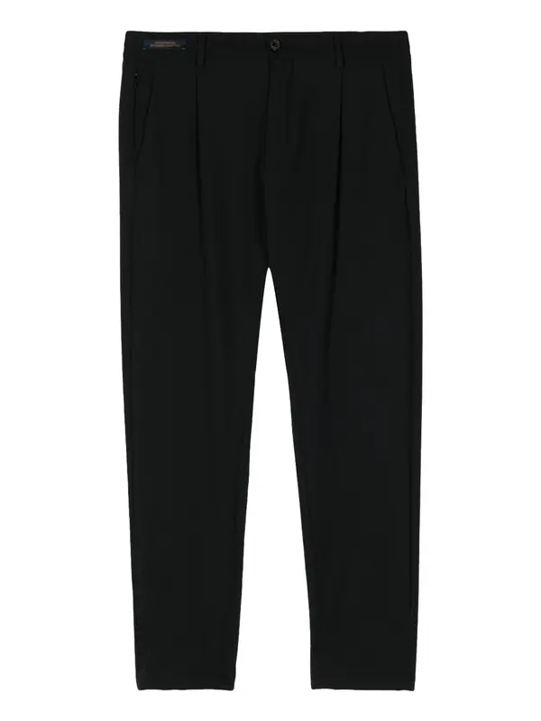 Paul & Shark Straight-leg Chino Trousers - Black