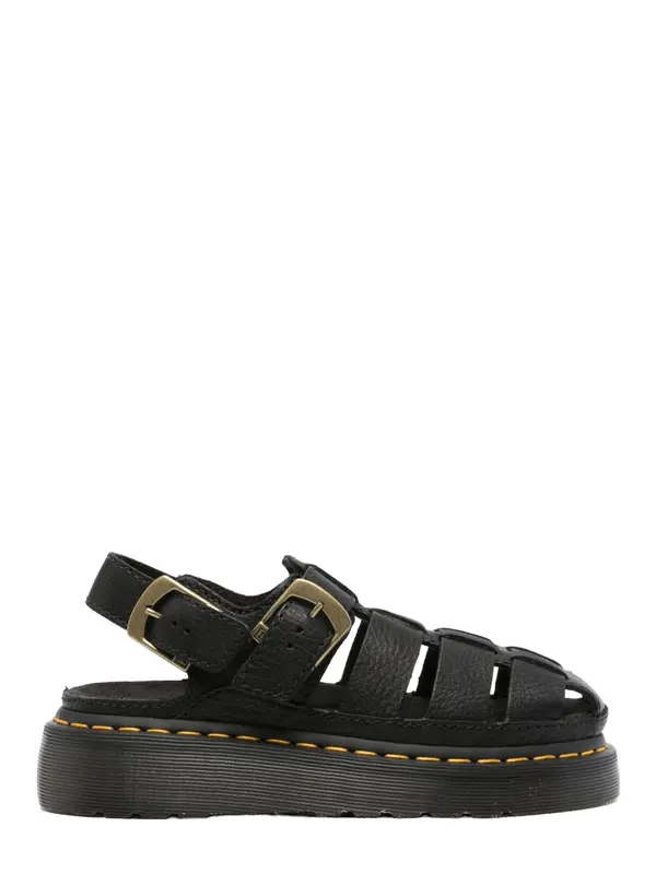 Dr. Martens Wrenlie Caged Sandals - Black