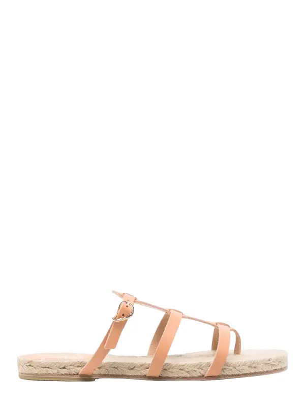 CastaÑer Leather Espadrilles - Neutrals
