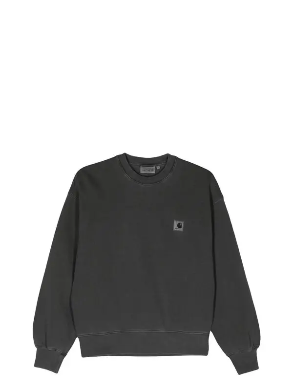 Carhartt Work In Progress Nelson Cotton Sweatshirt - Grey