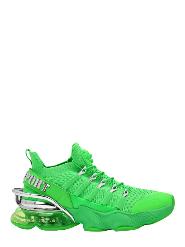PLEIN SPORT Philipp Plein Tiger Attack Gen X 04 Sneakers - Green