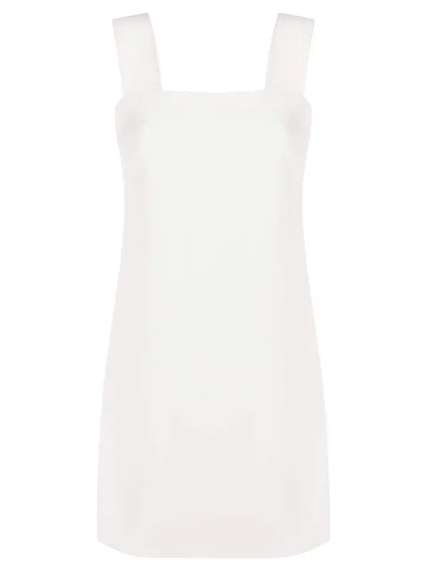 OLYMPIAH Noi Sleeveless Mini Dress - White