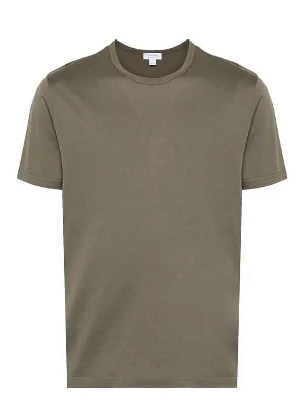 Sunspel Cotton Jersey T-shirt - Green