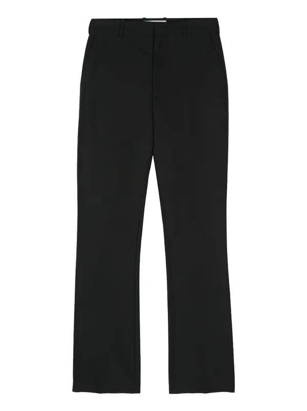 Loewe Mid-waist Flared Trousers - Black