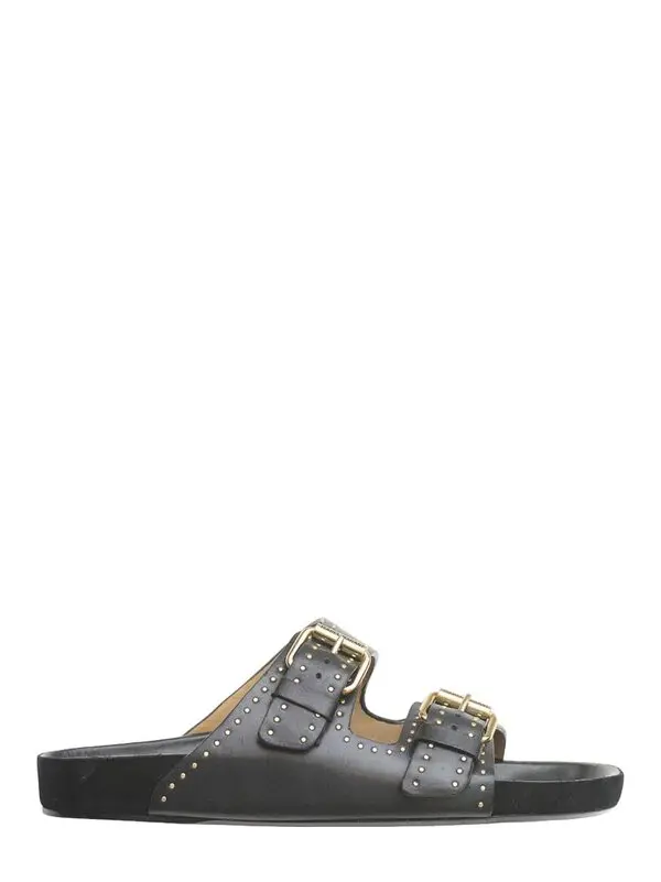 Isabel Marant Studded Lennyo Sandals - Black