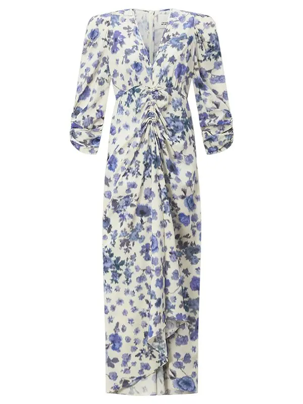Isabel Marant Albini Print Dress - Blue
