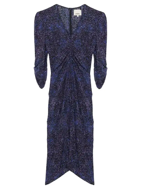 Isabel Marant Albini Print Dress - Midnight