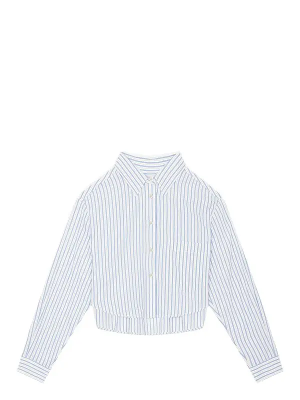 MARANT ETOILE Eliora Striped Shirt - Blue
