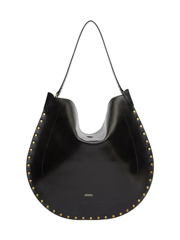 Isabel Marant Oskan Hobo Soft Bag - Black