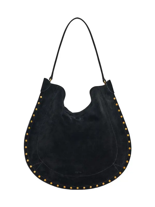 Isabel Marant Oskan Hobo Soft Bag - Black