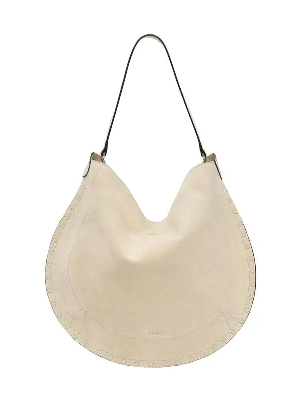 Isabel Marant Oskan Hobo Soft Bag - Chalk