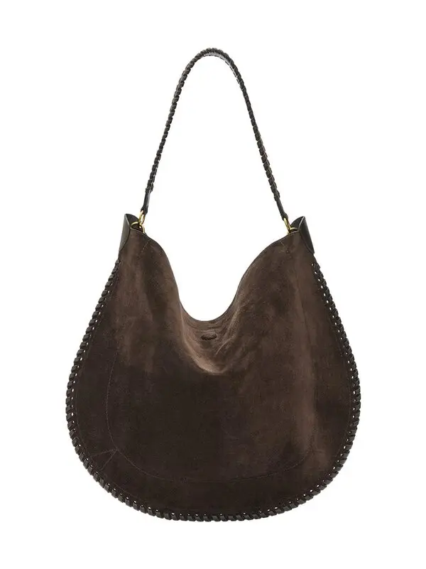 Isabel Marant Oskan Hobo Soft Bag - Coffee