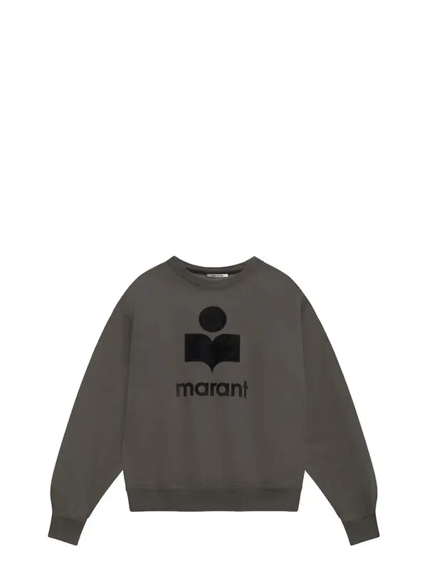 Isabel Marant Mikoy Logo Sweatshirt - Black