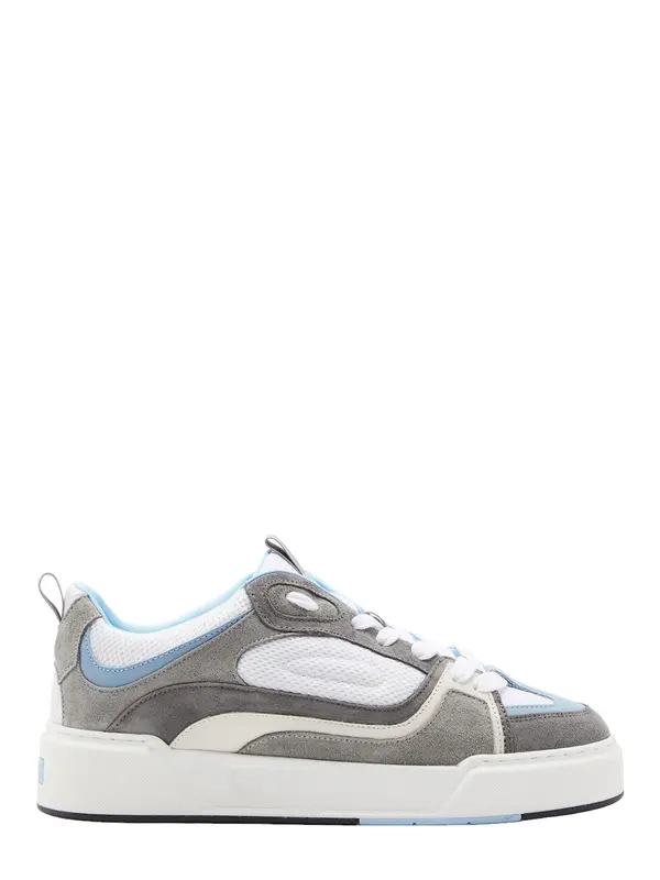 CLEENS Essential Panelled Mesh Sneakers - Blue