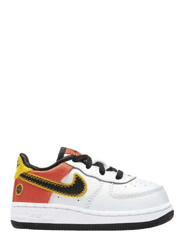 Nike Air Force 1 Low Lv8 Raygun Sneakers - White/orange Flash/amarillo