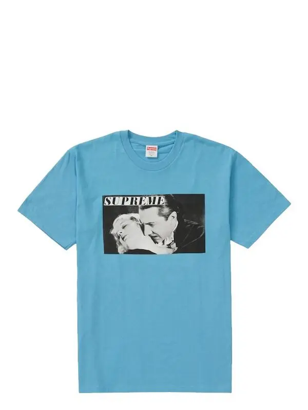 Supreme Bela Lugosi Tee Shirt - Light Slate