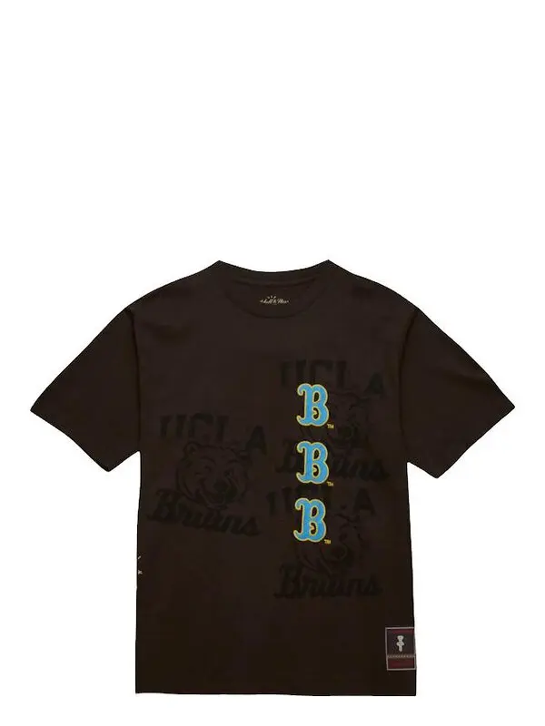 TRAVIS SCOTT X Mitchell & Ness Ucla Bruins Seal T-shirt - Brown