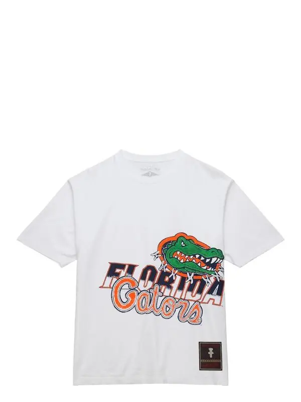 TRAVIS SCOTT X Mitchell & Ness Florida Gators Handdrawn T-shirt - White