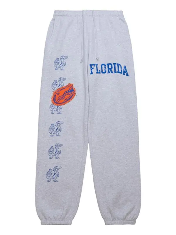 TRAVIS SCOTT X Mitchell & Ness Florida Gators Classic Sweatpants - Heather Grey