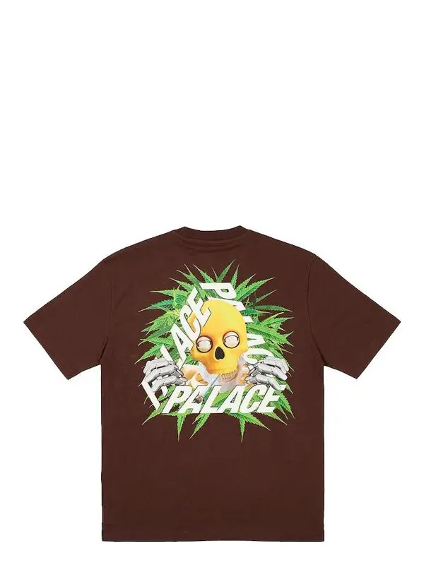 PALACE Baked P3 T-shirt - Nice Brown