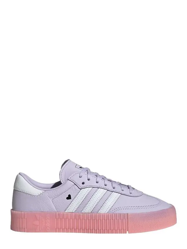 Adidas Sambarose Valentine's Day Sneakers - Purple Tint/footwear White/glory Pink