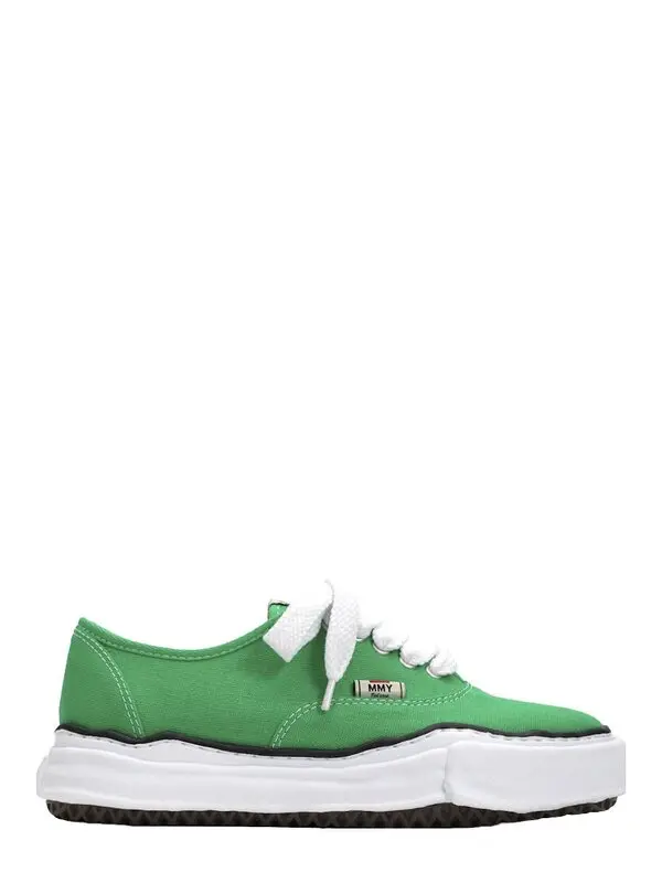 Mihara Yasuhiro Baker Og Sole Canvas Lowin - Green/white