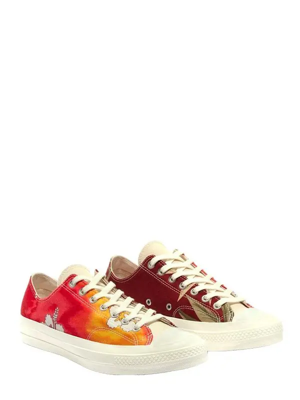 CONVERSE Chuck Taylor All Star 70 Ox Tropical Shirt - Orange/dark Red/egret