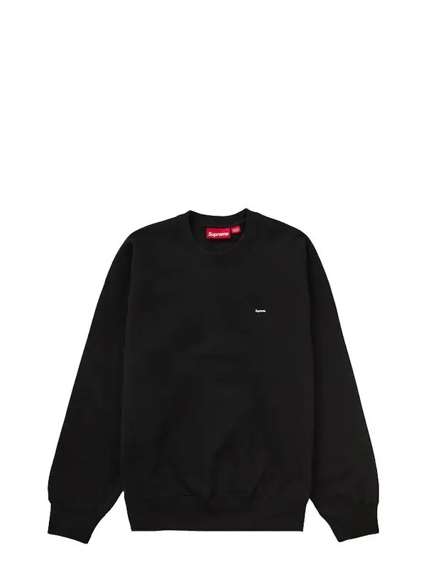Supreme Raglan Crewneck Sweatshirt - Black