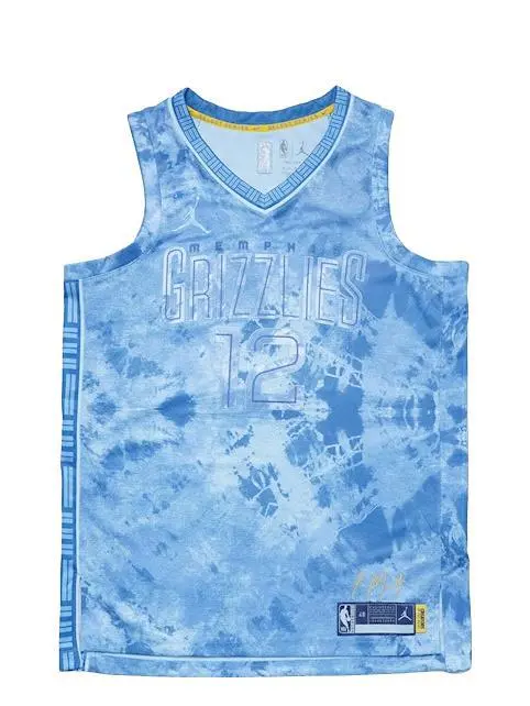 Nike Nba Memphis Grizzlies Ja Morant Drifit Jersey - Blue