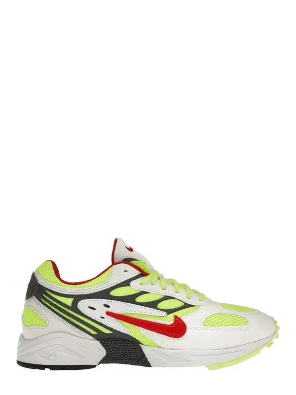 Nike Air Ghost Racer - White/atom Red/neon Yellow