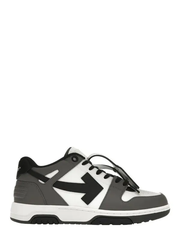 Off-White Out Of Office Low-top Sneakers - Dark Gray/black