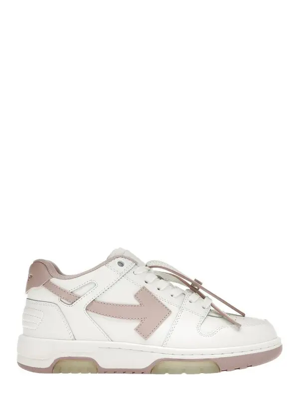 Off-White Out Of Office Ooo Low-top Sneakers - White/pink