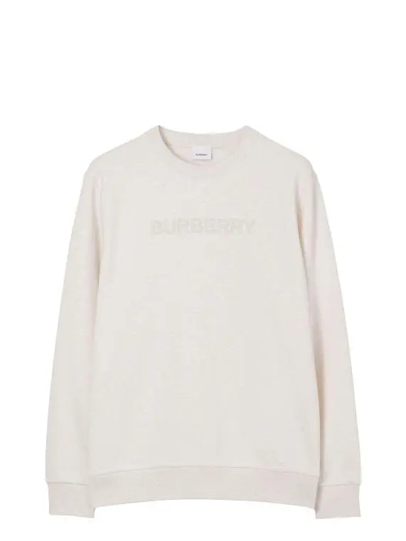 Burberry Logo Sweatshirt - Beige
