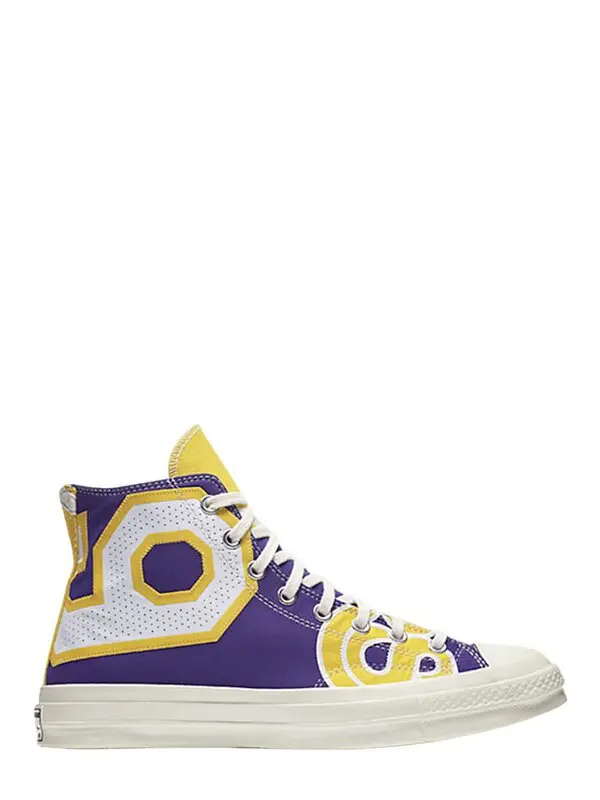 CONVERSE Chuck Taylor All Star 70 Hi Gameday Sneakers - Purple/gold