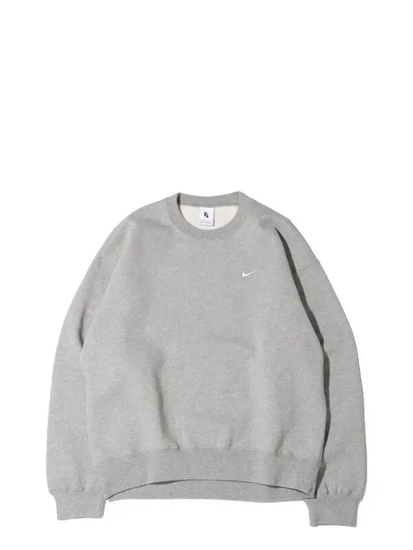 Nike Nikelab Fleece Crew - Dark Grey Heather