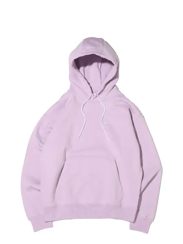 Nike Nikelab Solo Swoosh Fleece Hoodie - Doll