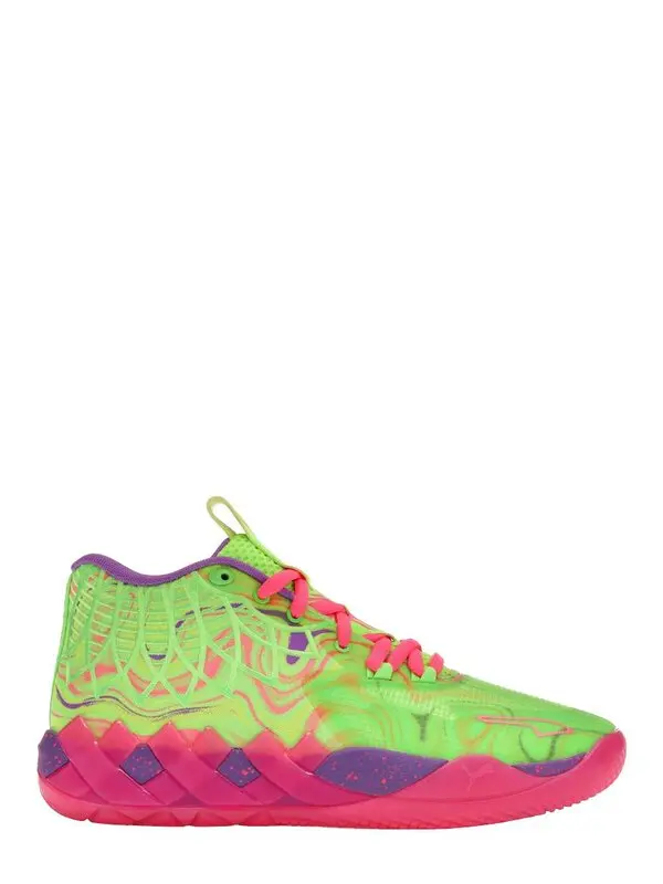 PUMA Mb.01 Inverse Toxic Sneakers - Purple Glimmer/knockout Pink/green Gecko