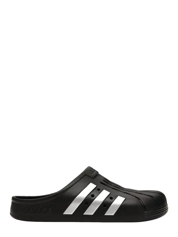 Adidas Adilette Clog - Core Black/silver Metallic