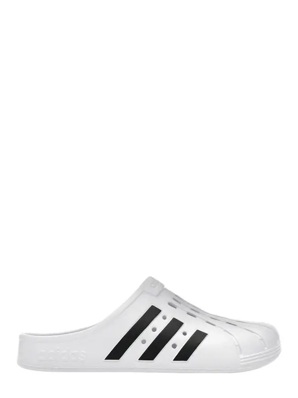Adidas Adilette Clogs - Cloud White/core Black