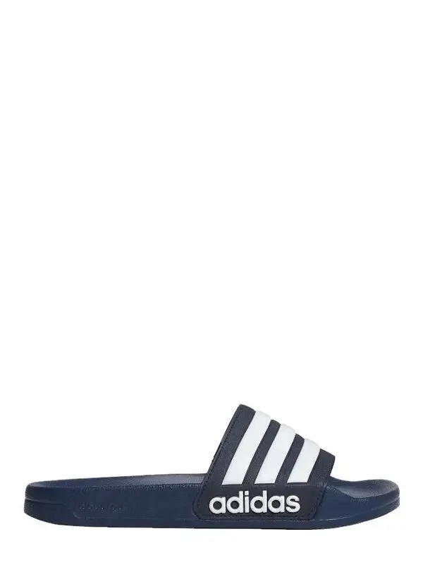 Adidas Adilette Shower Slides - Collegiate Navy Blue/cloud White