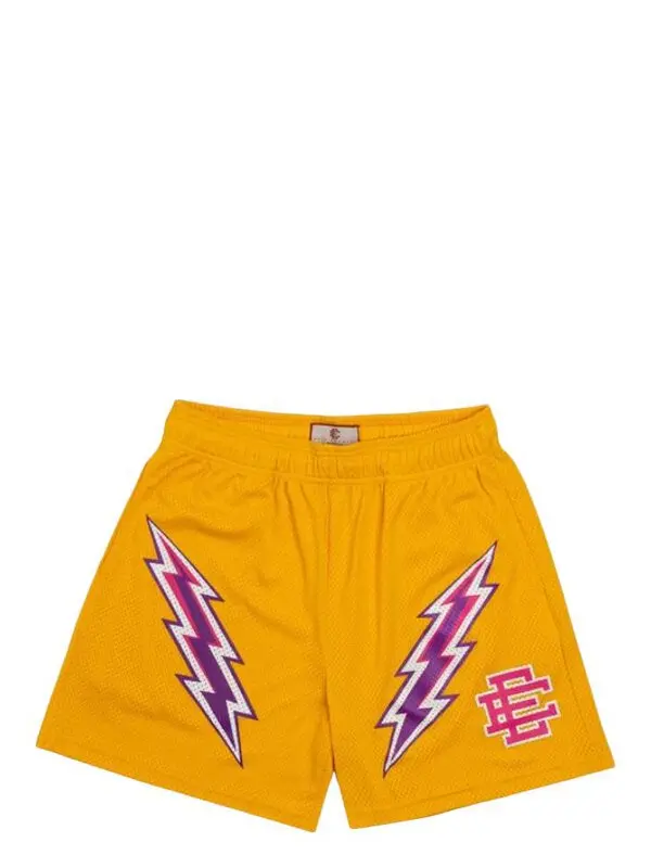ERIC EMANUEL Ee Basic Lightning Bolt Short - Yellow/purple/pink