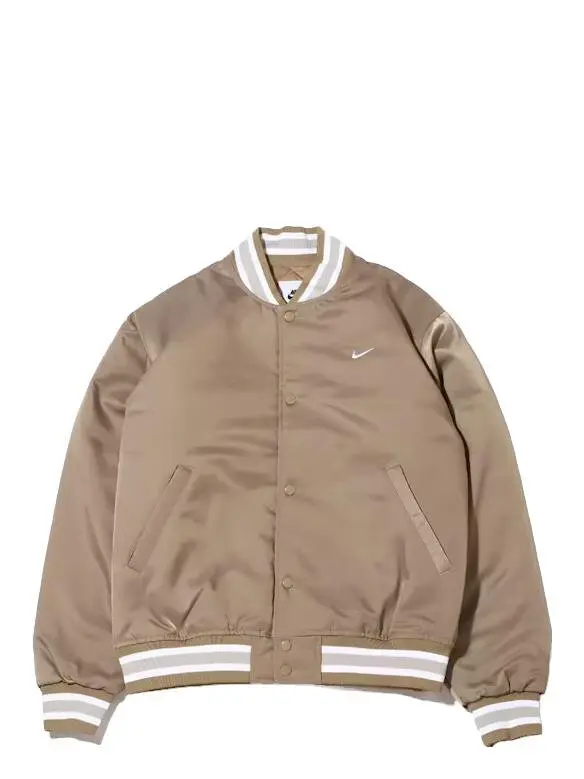 Nike Sportswear Authentics Dugout Jacket - Khaki/white