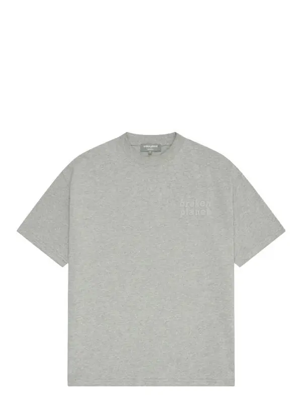 BROKEN PLANET Basics T-shirt - Heather Grey