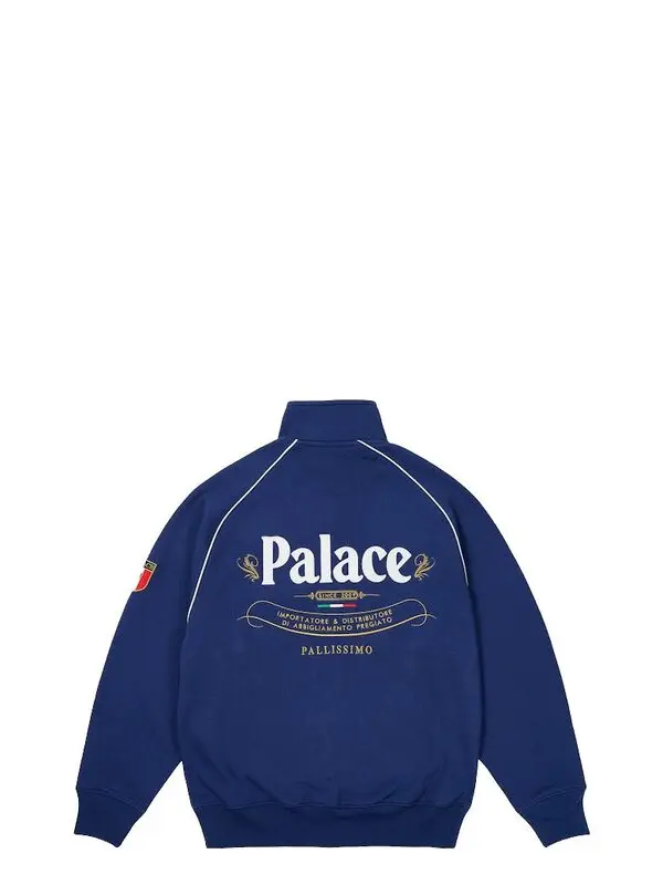 PALACE Italia Zip Funnel - Navy Blue