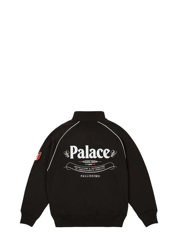 PALACE Italia Zip Funnel - Black