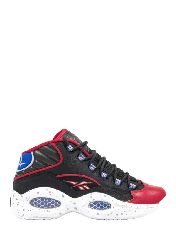 REEBOK Question Mid Sneakers - Black/white/excellent Red