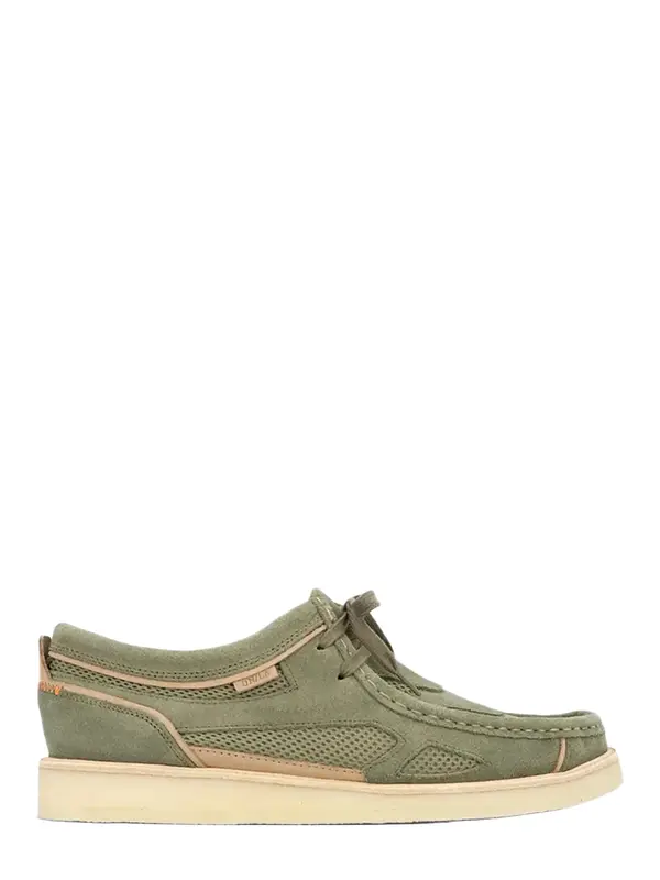 Clarks Wallabee Union La - Covert Green