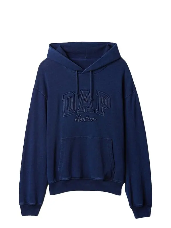 Gap X Dap Denim Logo Hoodie - Dark Indigo