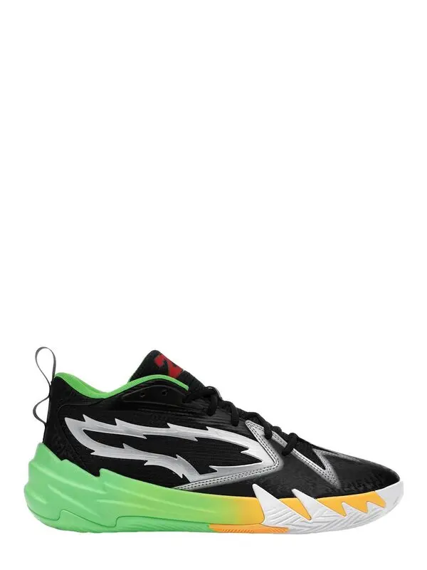 PUMA Scoot Zeros Nba 2k Shot Meterin Sneakers - Black/fluo Green