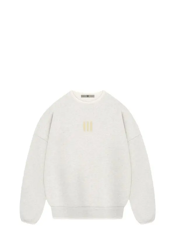 Fear Of God Athletics Heavy Fleece Crewneck Sweatshirt - Oatmeal Heather